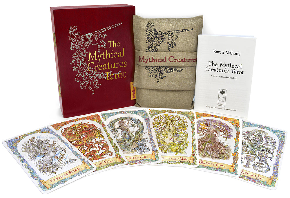 Now sold out. The Mythical Creatures - gilded and water-coloured. Larg ...