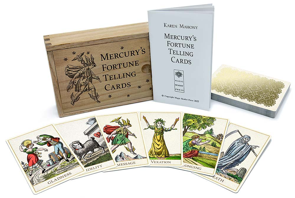 TRADITIONAL SMALLER SIZE. Mercury's Fortune Telling Cards — with cold ...